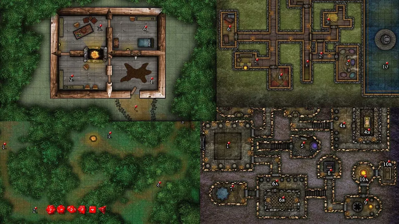 Mini-Dungeon Tome for Fantasy Grounds