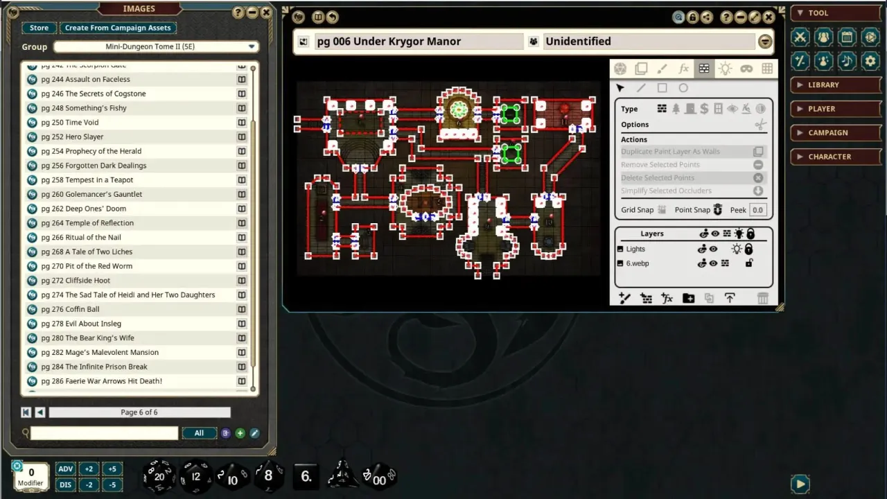 Mini-Dungeon Tome II (5th Edition) for Fantasy Grounds
