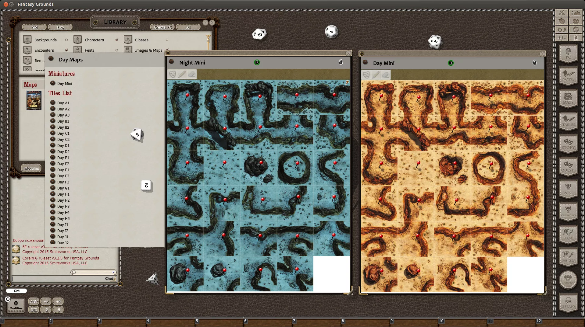Black Scroll Games - Desert Canyon for Fantasy Grounds