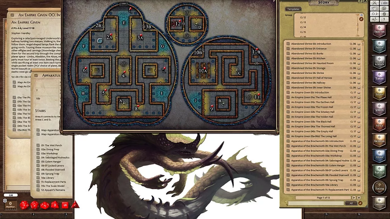Mini-Dungeon Tome for Fantasy Grounds