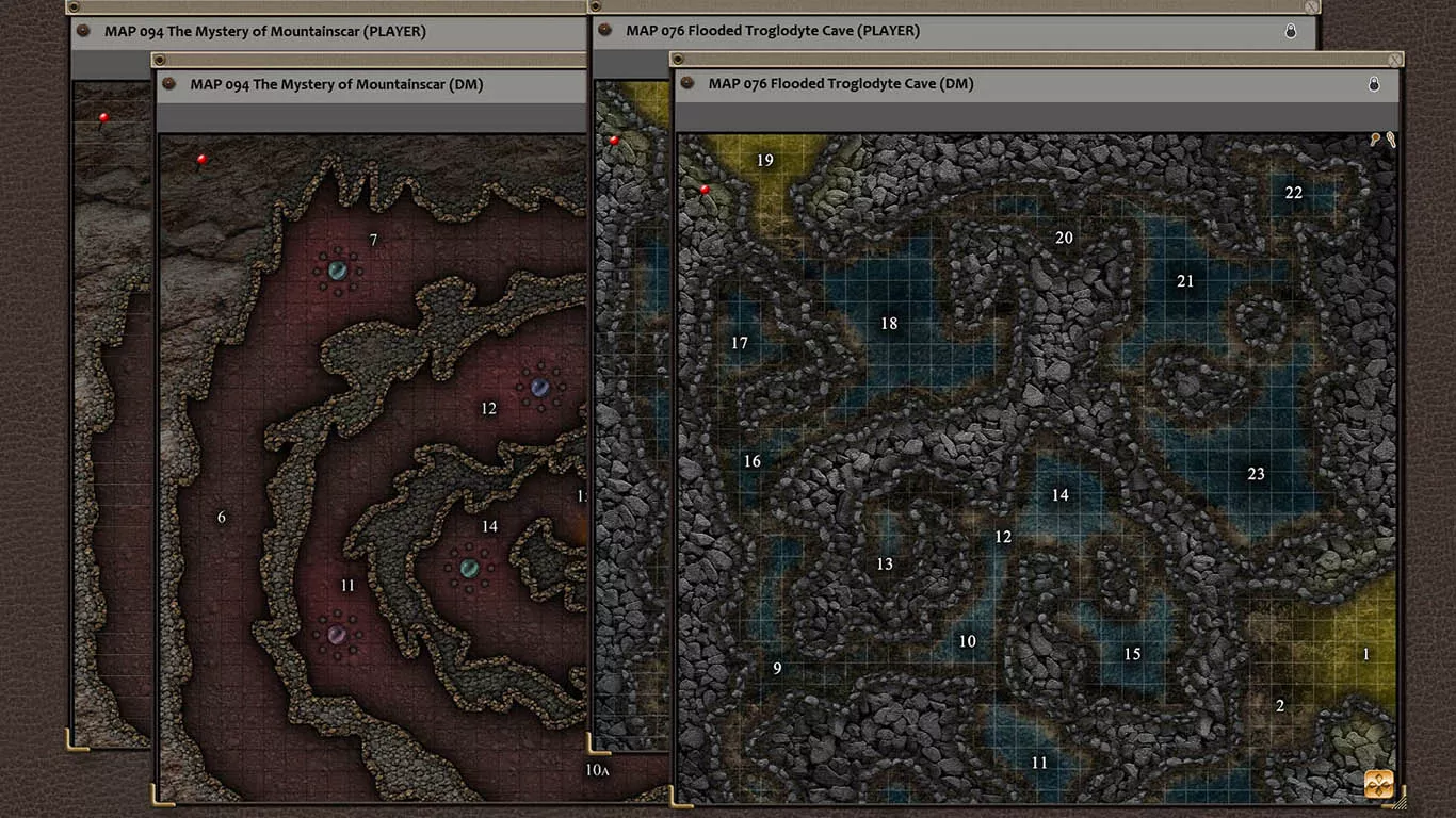 Paths to Adventure: Caves and Caverns for Fantasy Grounds