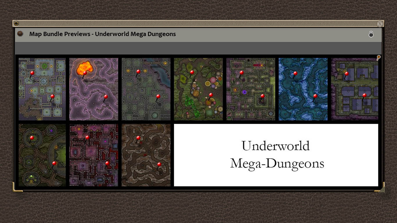 Paths to Adventure: Underworld Mega-Dungeons for Fantasy Grounds Paths to Adventure: Underworld Mega-Dungeons for Fantasy Grounds