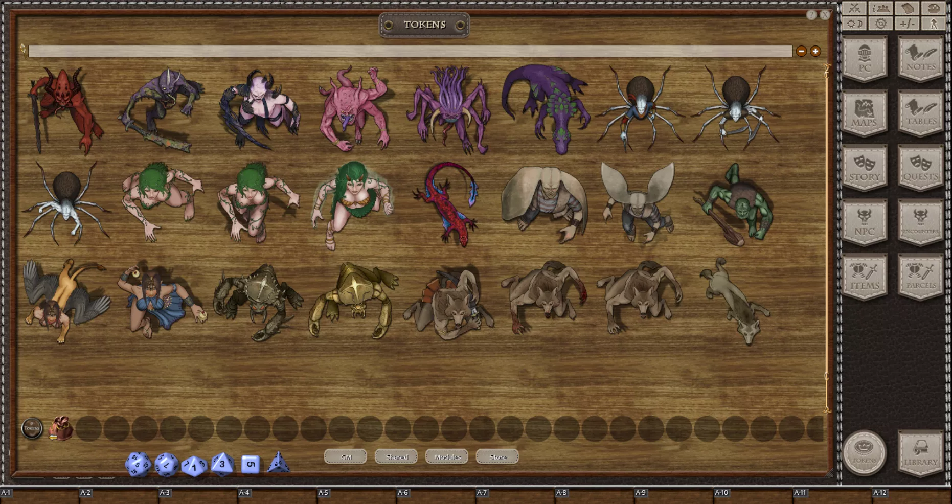 More Monsters 3 Token Pack for Fantasy Grounds