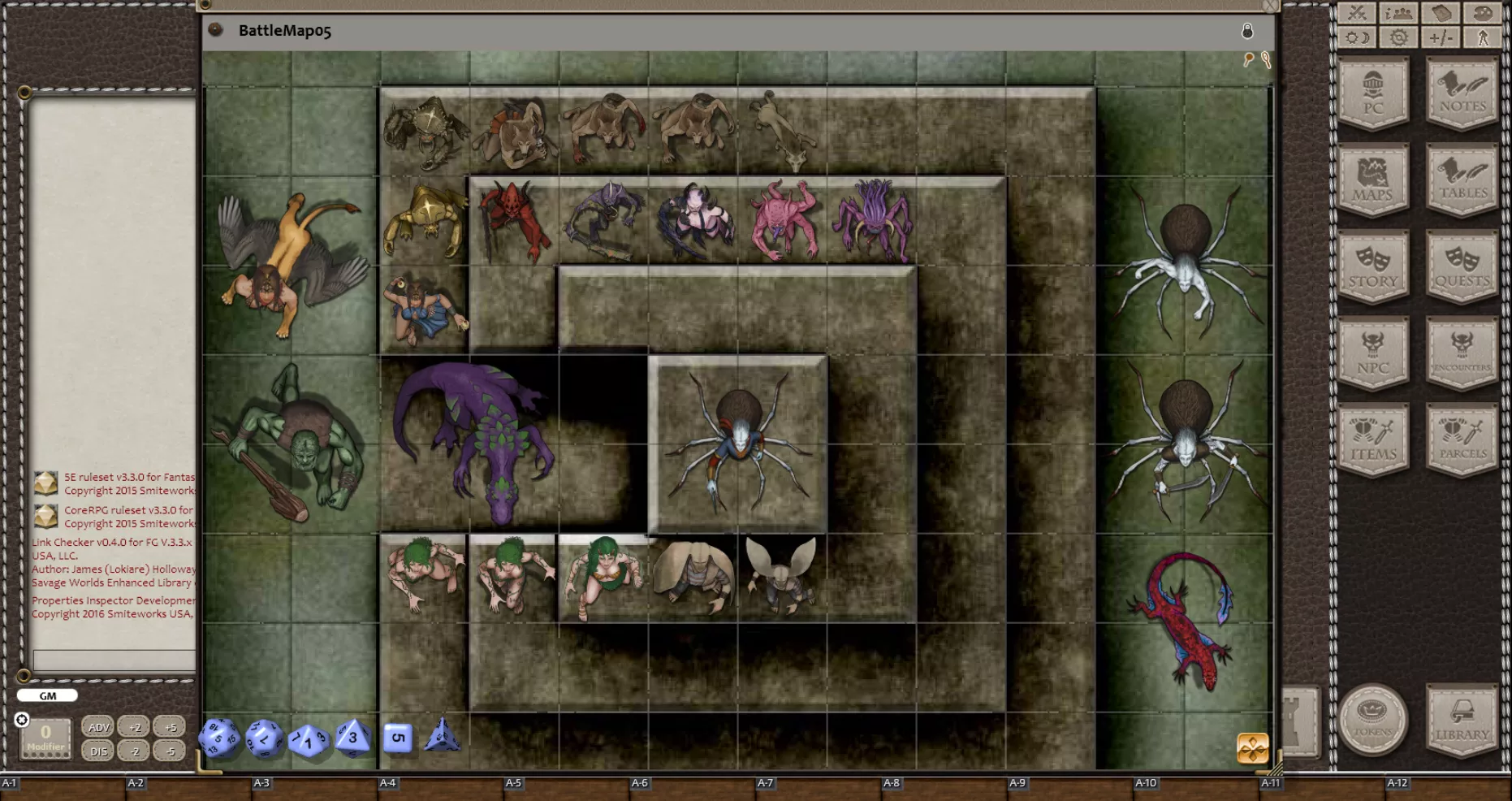 More Monsters 3 Token Pack for Fantasy Grounds