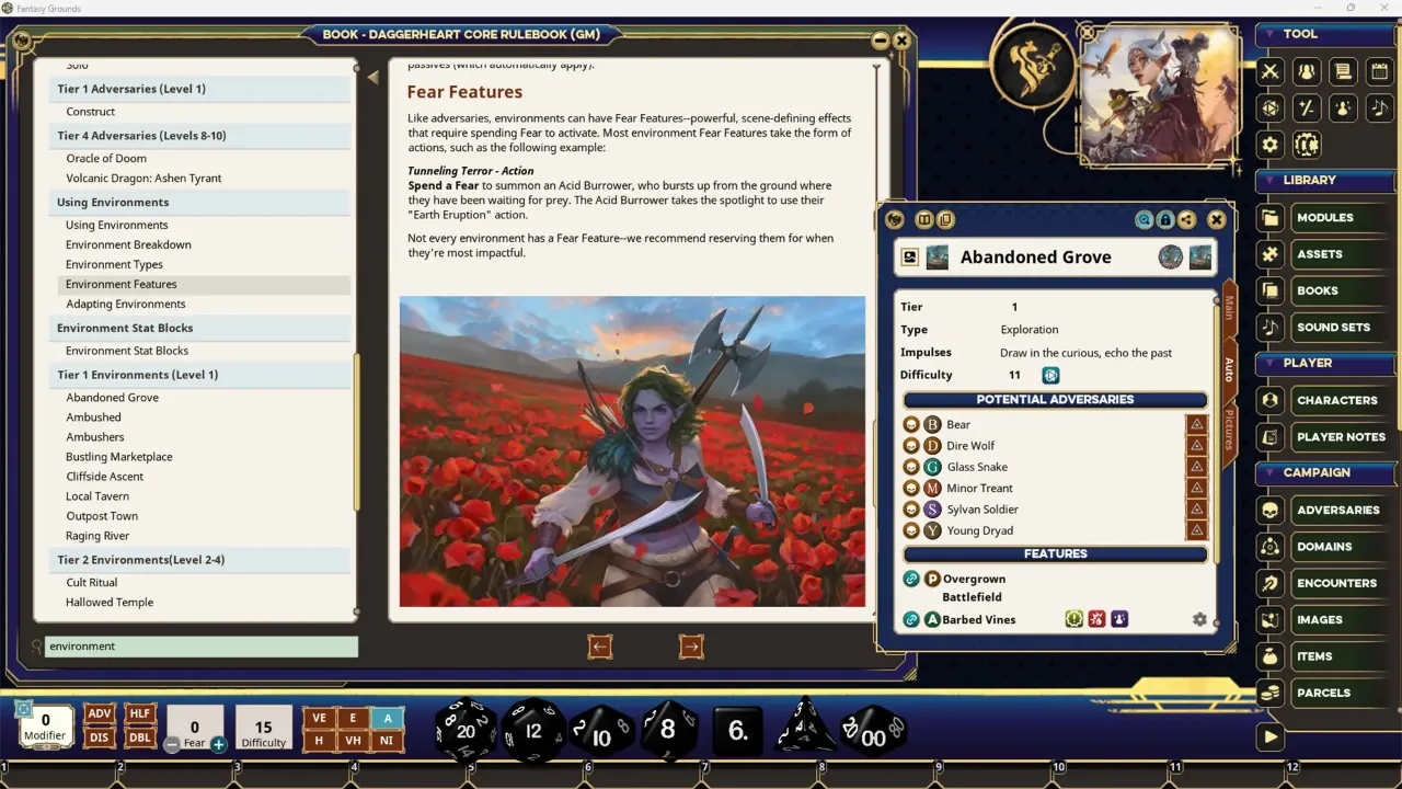 Daggerheart Core Set for Fantasy Grounds