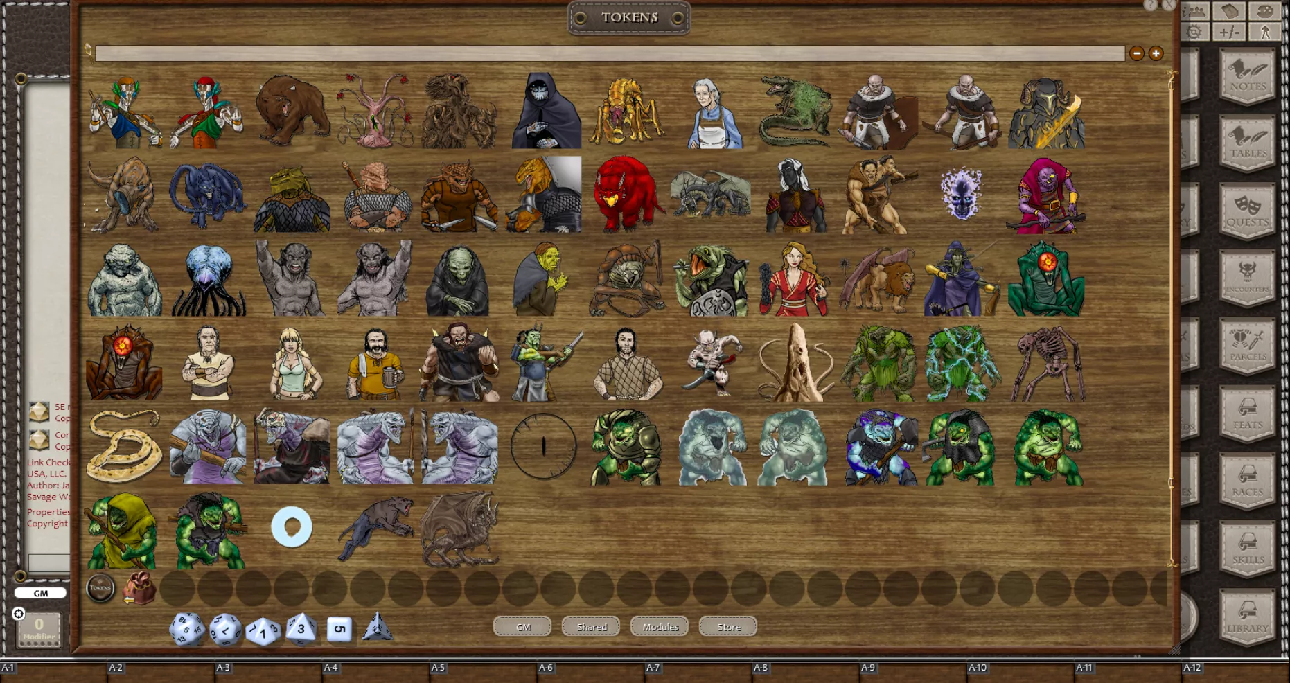 P1-Realm of the Troll King 4E Fantasy Token Pack for Fantasy Grounds