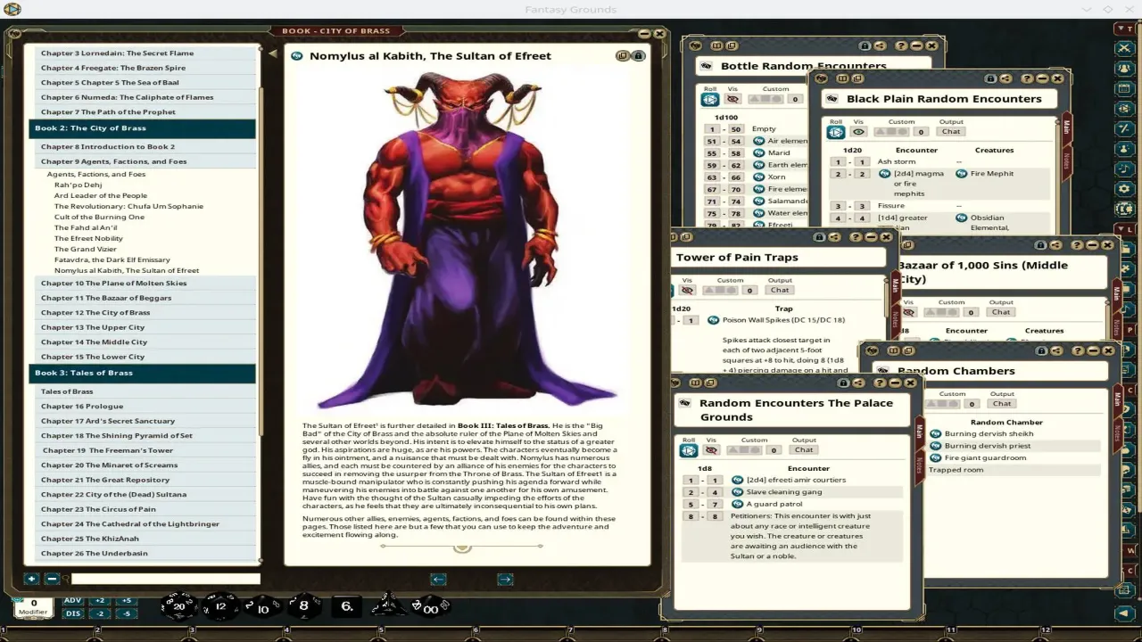 City of Brass (5e) for Fantasy Grounds