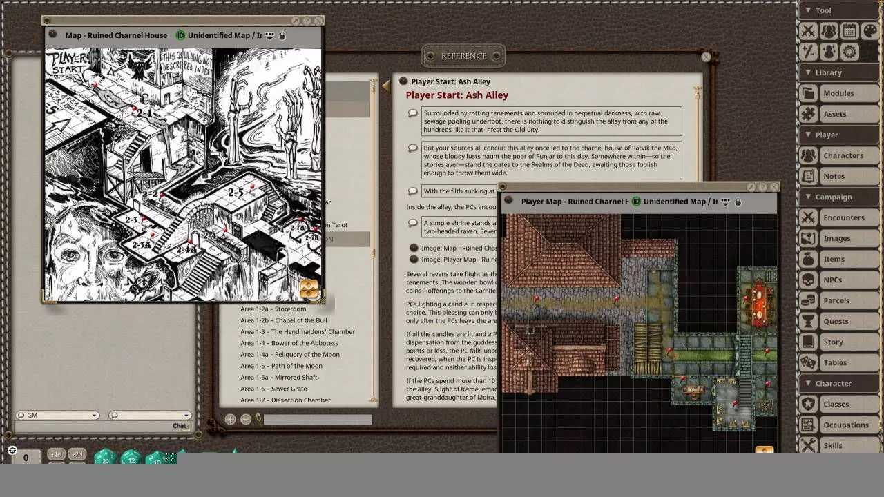 Dungeon Crawl Classics #74: Blades Against Death for Fantasy Grounds