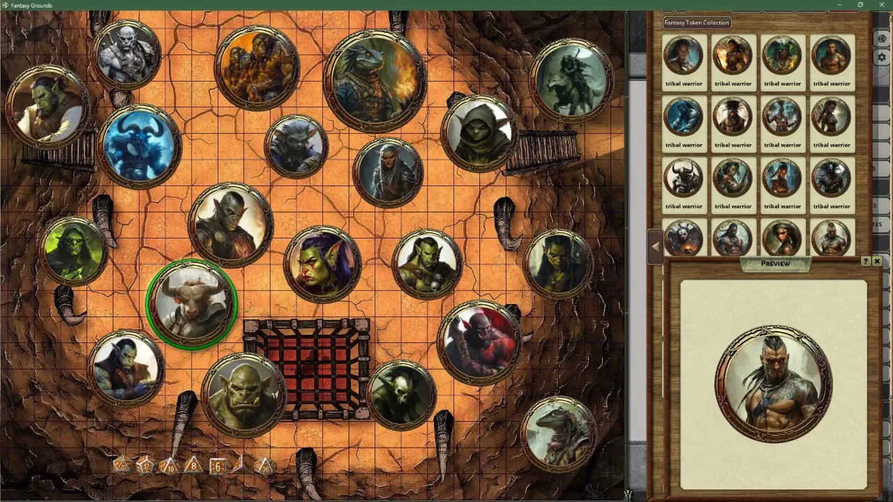 Fantasy Token Collection - Wartribe 01 for Fantasy Grounds