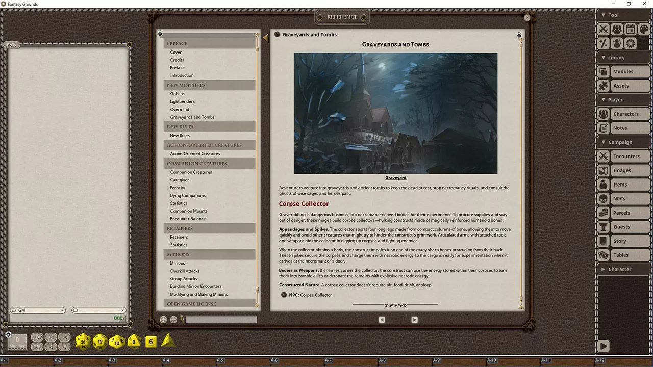 Flee, Mortals! for Fantasy Grounds