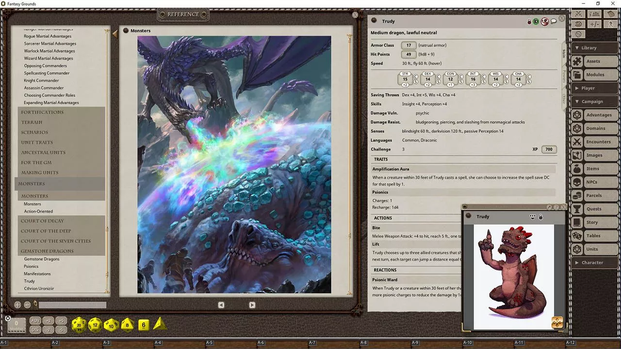 Kingdoms & Warfare for Fantasy Grounds