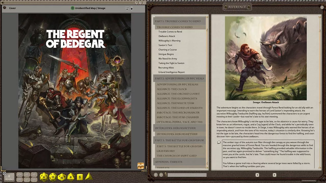 Kingdoms & Warfare for Fantasy Grounds