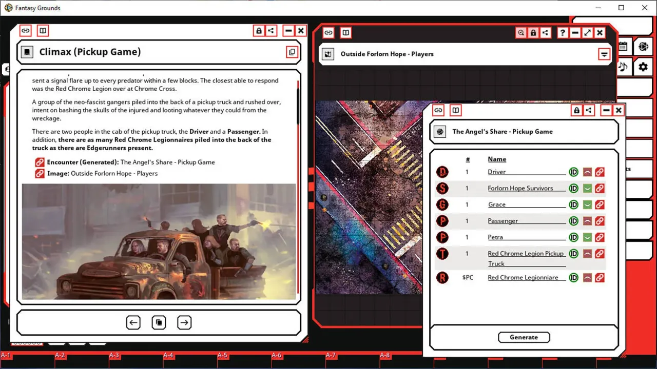 Cyberpunk RED - Tales of the RED: Hope Reborn for Fantasy Grounds
