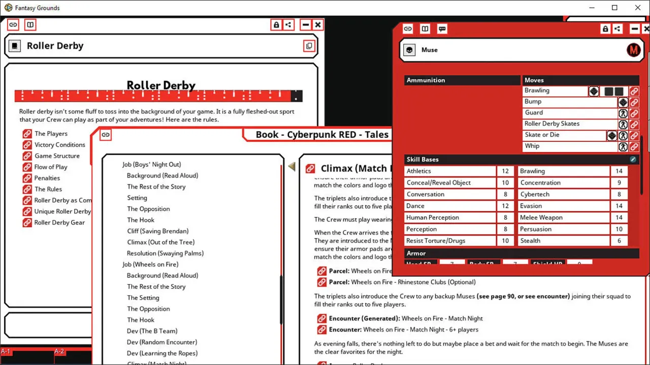 Cyberpunk RED - Tales of the RED: Hope Reborn for Fantasy Grounds