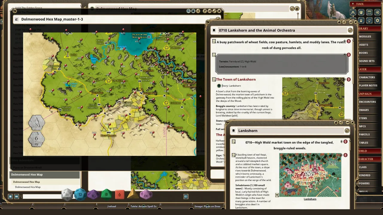 Dolmenwood Campaign Book for Fantasy Grounds