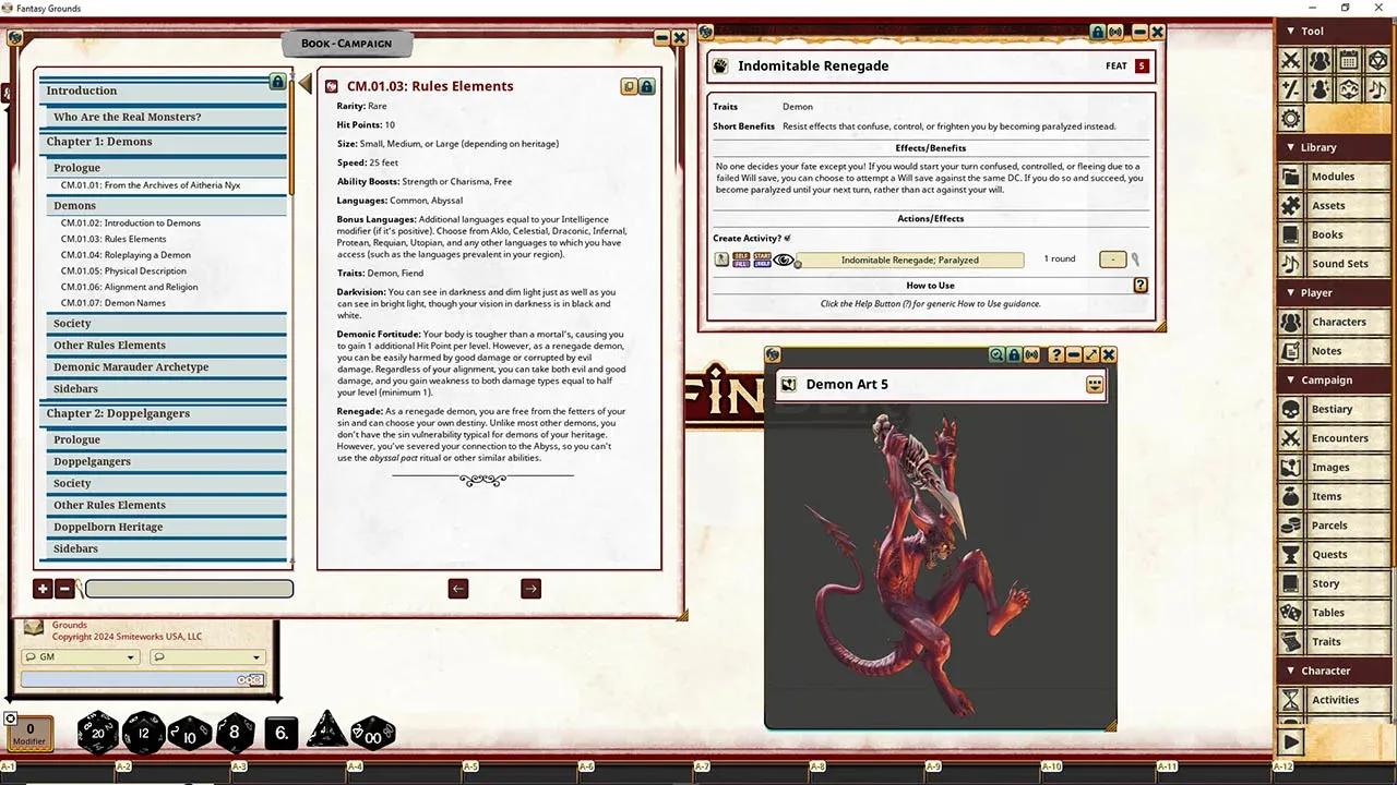 Battlezoo Ancestries: Classic Creatures for Fantasy Grounds