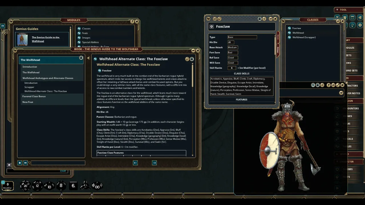 The Genius Guide to the Wolfshead for Fantasy Grounds