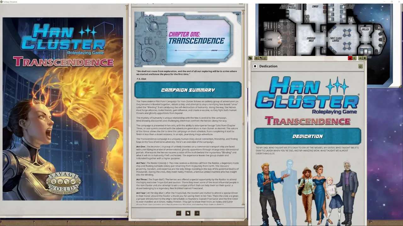 Han Cluster: Transcendence for Fantasy Grounds
