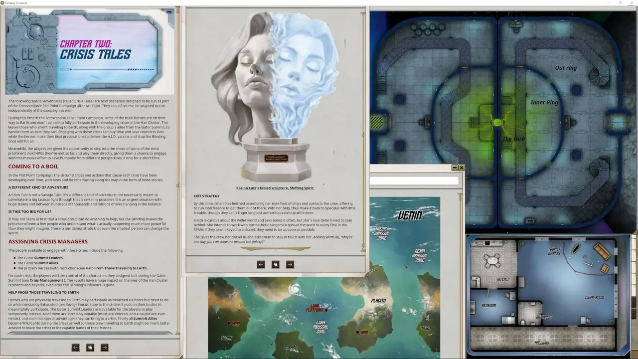 Han Cluster: Transcendence for Fantasy Grounds