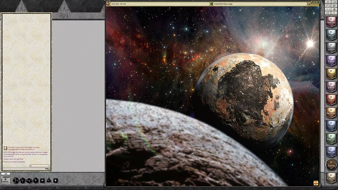 Star Battles: Space Map Pack for Fantasy Grounds
