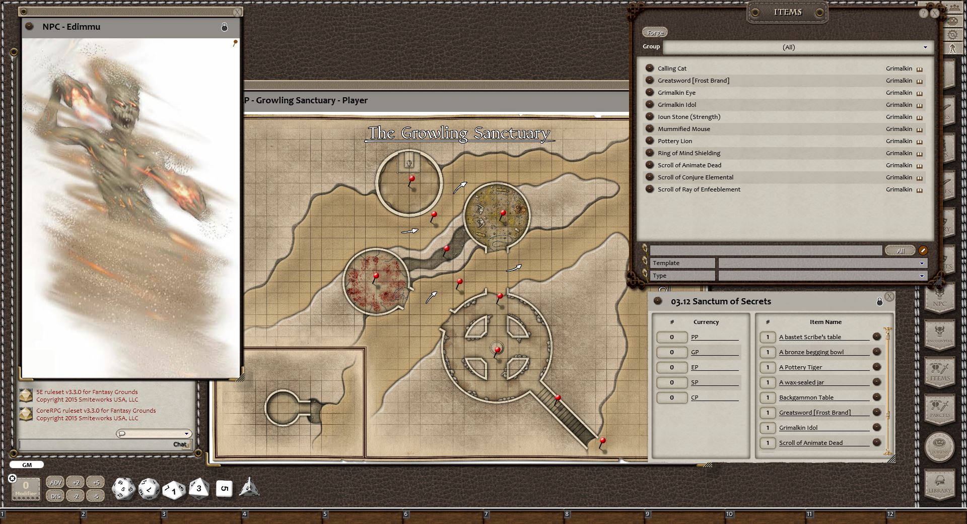 Grimalkin (5E) for Fantasy Grounds