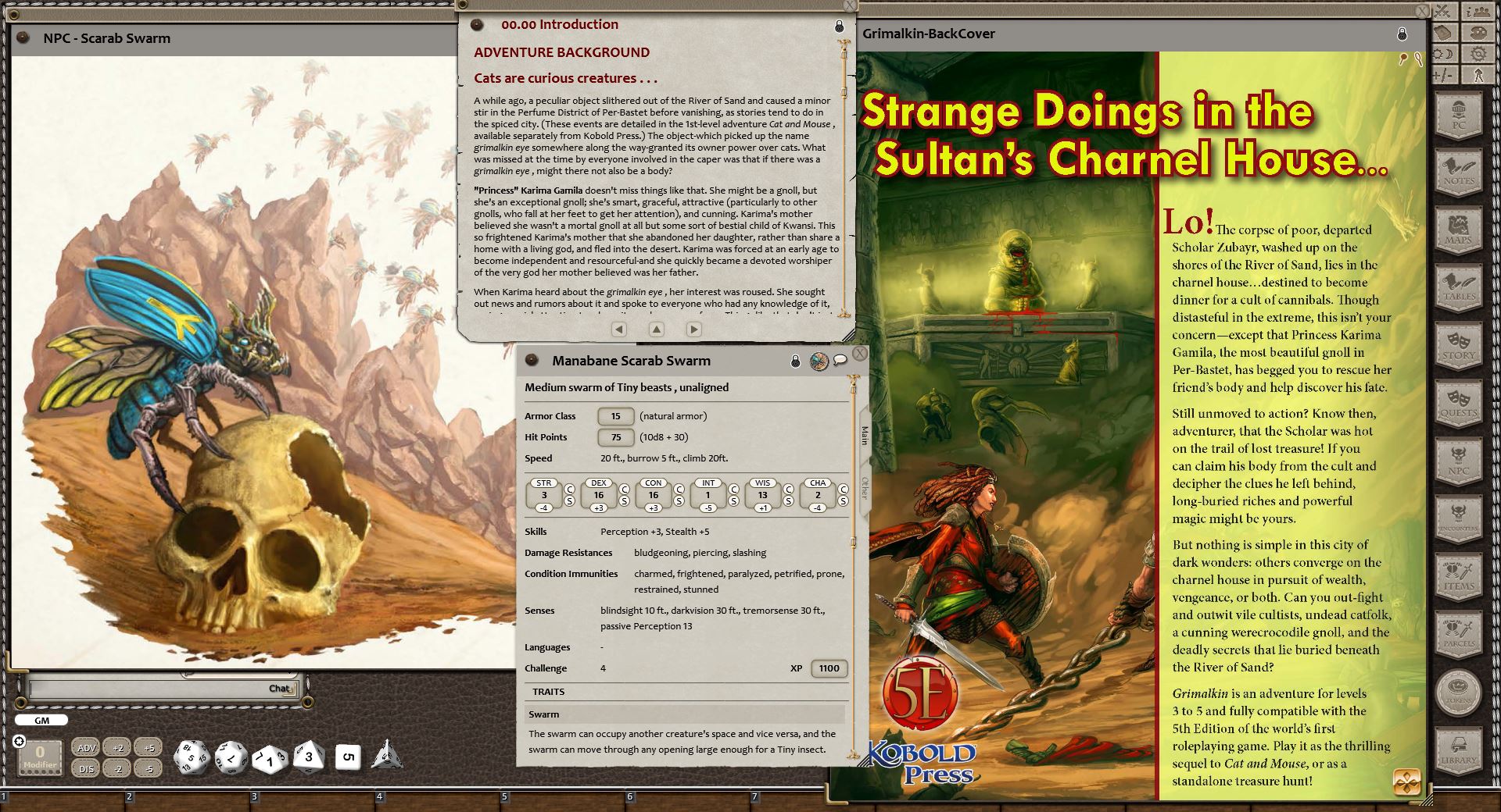 Grimalkin (5E) for Fantasy Grounds