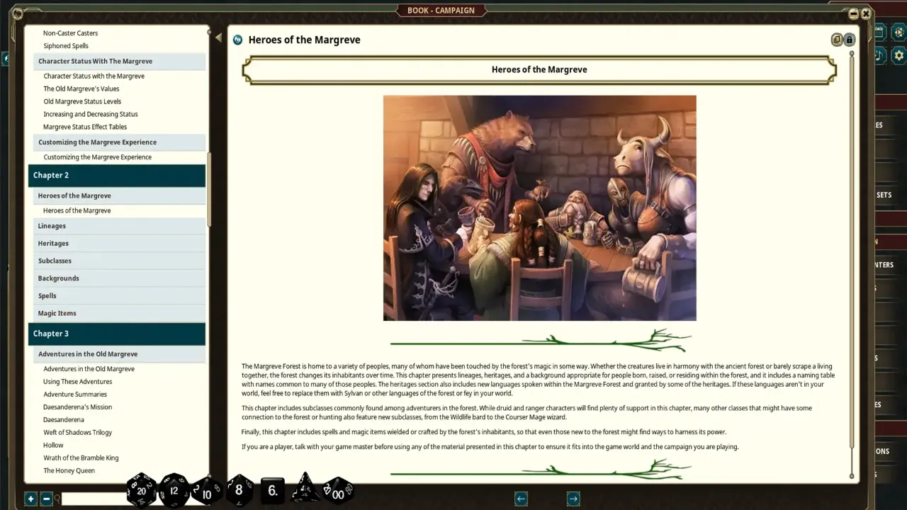 The Old Margreve for Fantasy Grounds