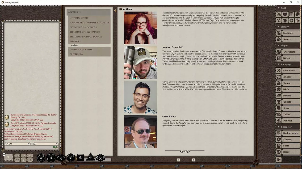 Arcadia Issue 012 for Fantasy Grounds