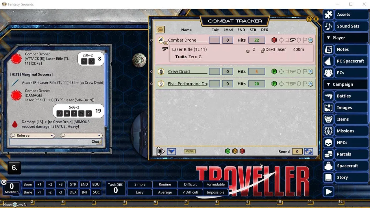 Traveller: Robot Handbook for Fantasy Grounds