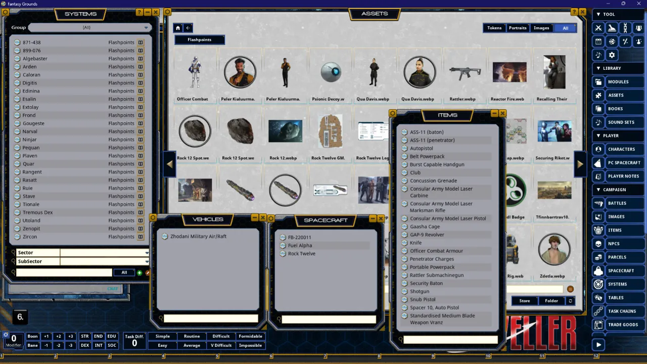 The Fifth Frontier War: Flashpoints for Fantasy Grounds