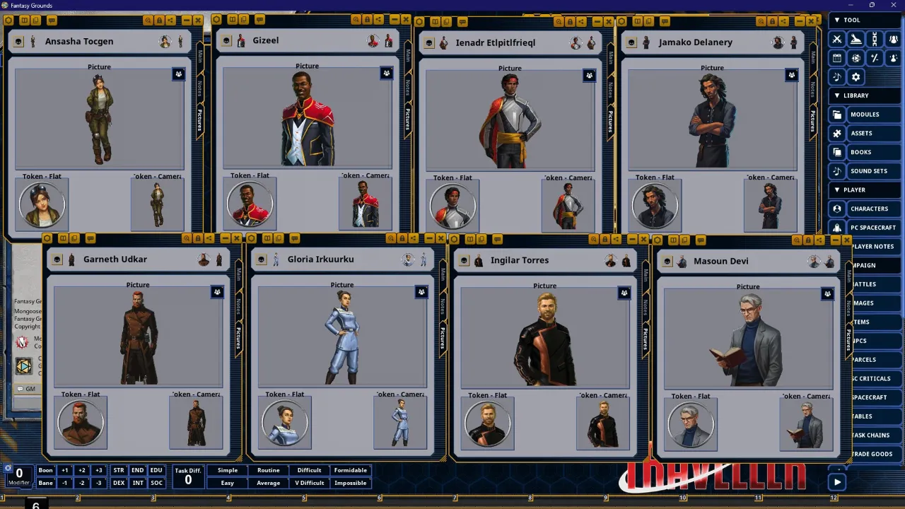 The Fifth Frontier War Brushfires for Fantasy Grounds