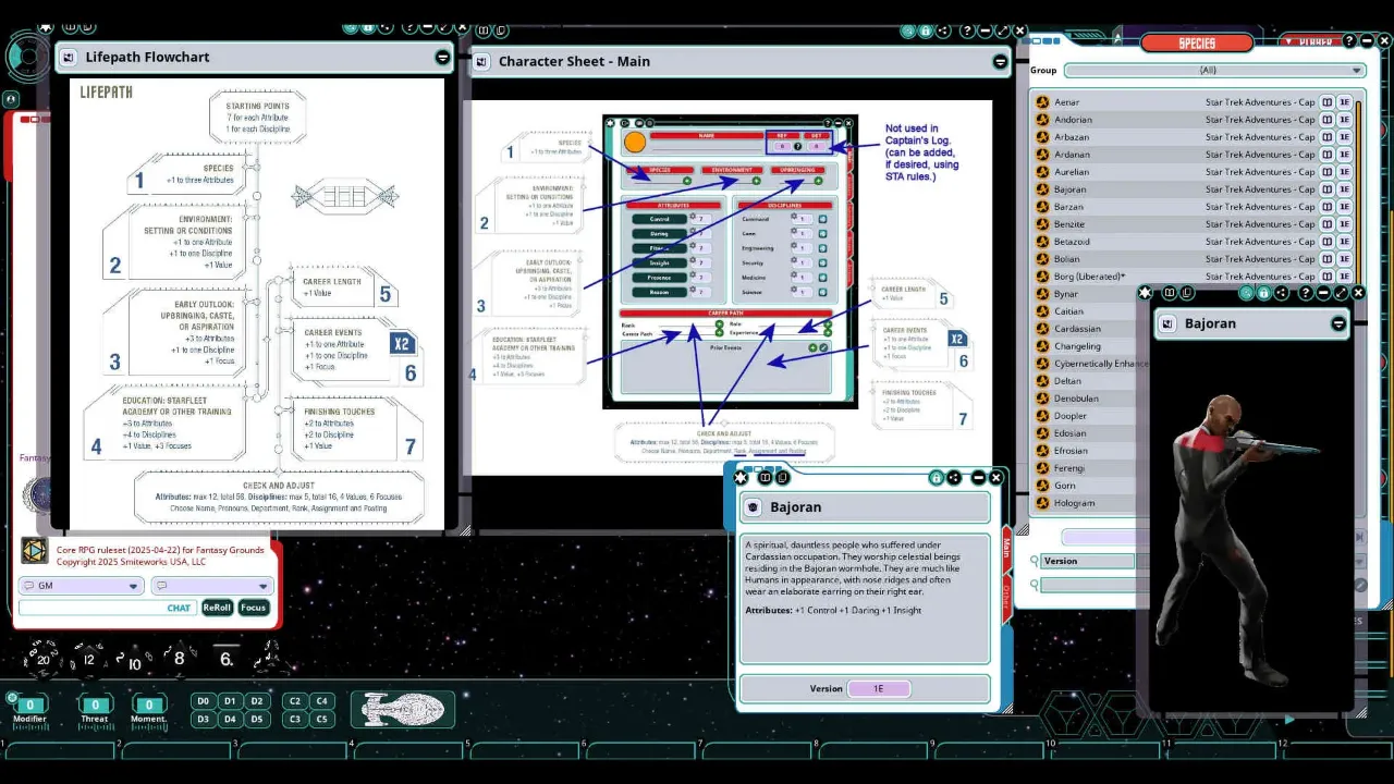 Star Trek Adventures: Captain's Log Solo Roleplaying Game for Fantasy ...