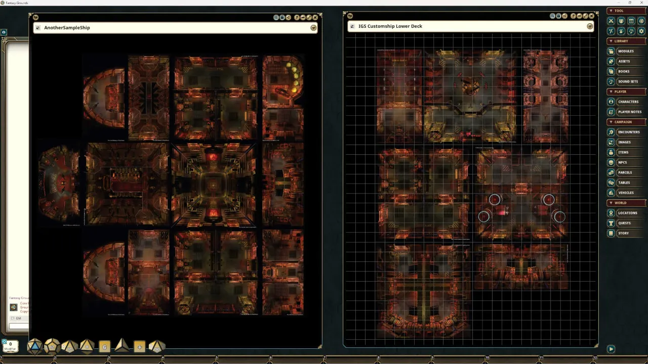 Star Trek Adventures: The Next Generation Klingon Tile Set for Fantasy ...