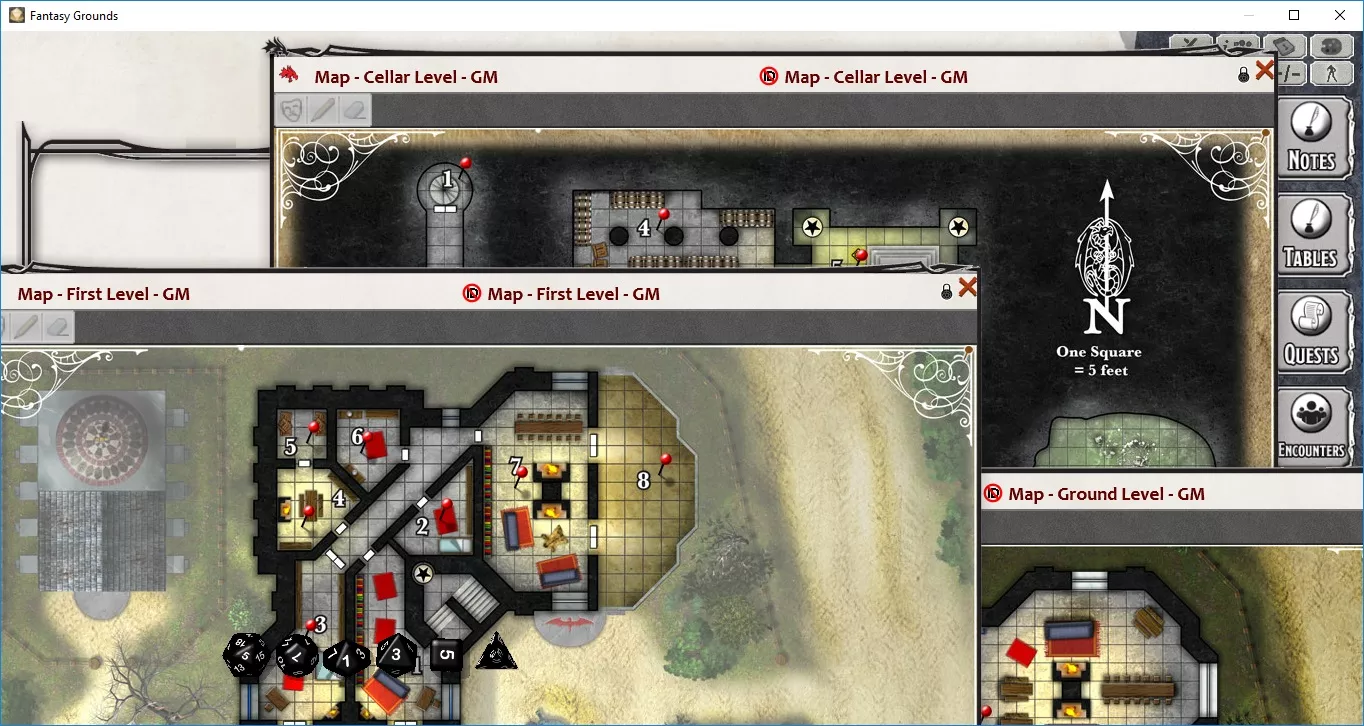 One Night at the Red Vampire (5E) for Fantasy Grounds
