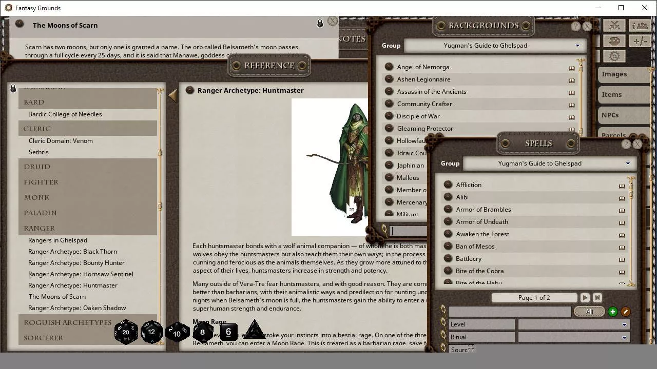 Yugman's Guide to Ghelspad for Fantasy Grounds