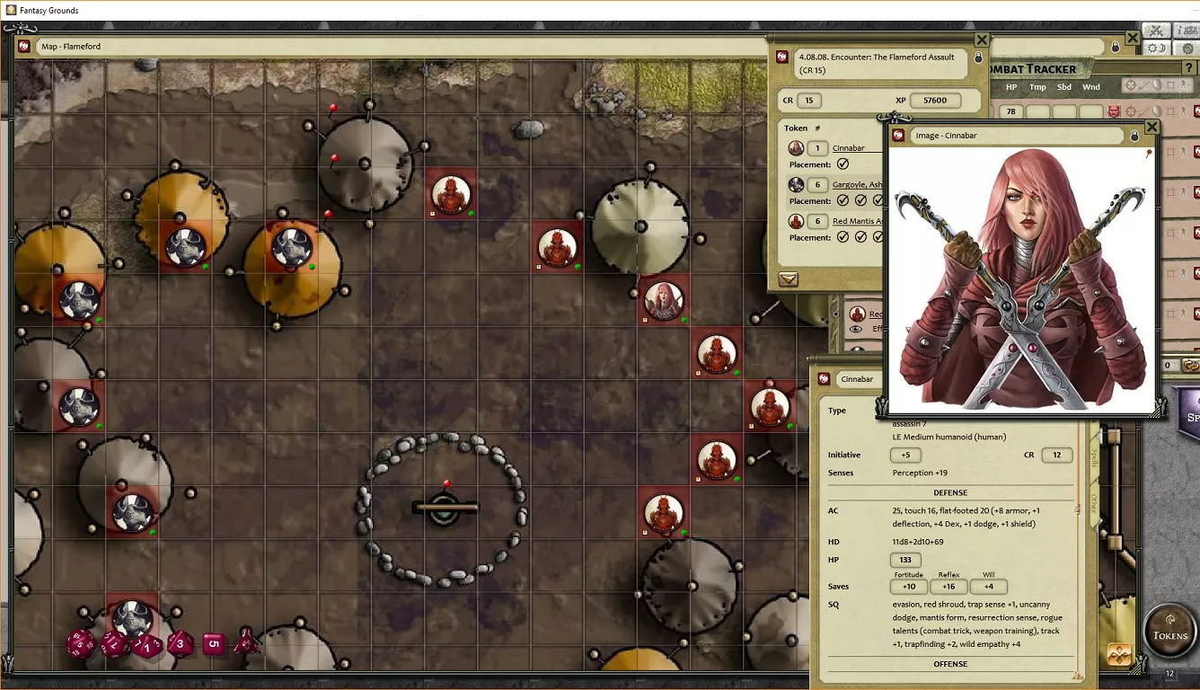 Pathfinder RPG - Curse of the Crimson Throne for Fantasy Grounds