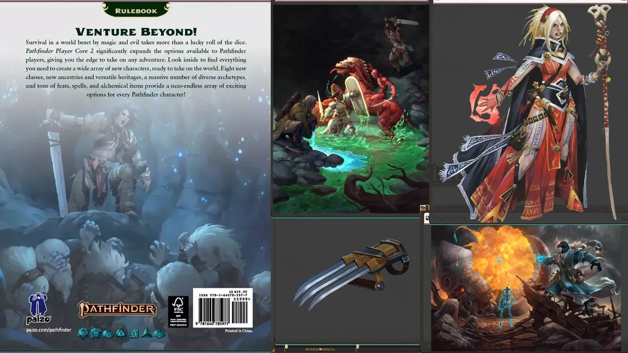 Pathfinder 2 RPG - Player Core 2 for Fantasy Grounds