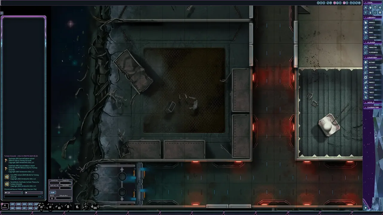 Starfinder 2 RPG - Starfinder Flip-Mat: Derelict Starships for Fantasy ...