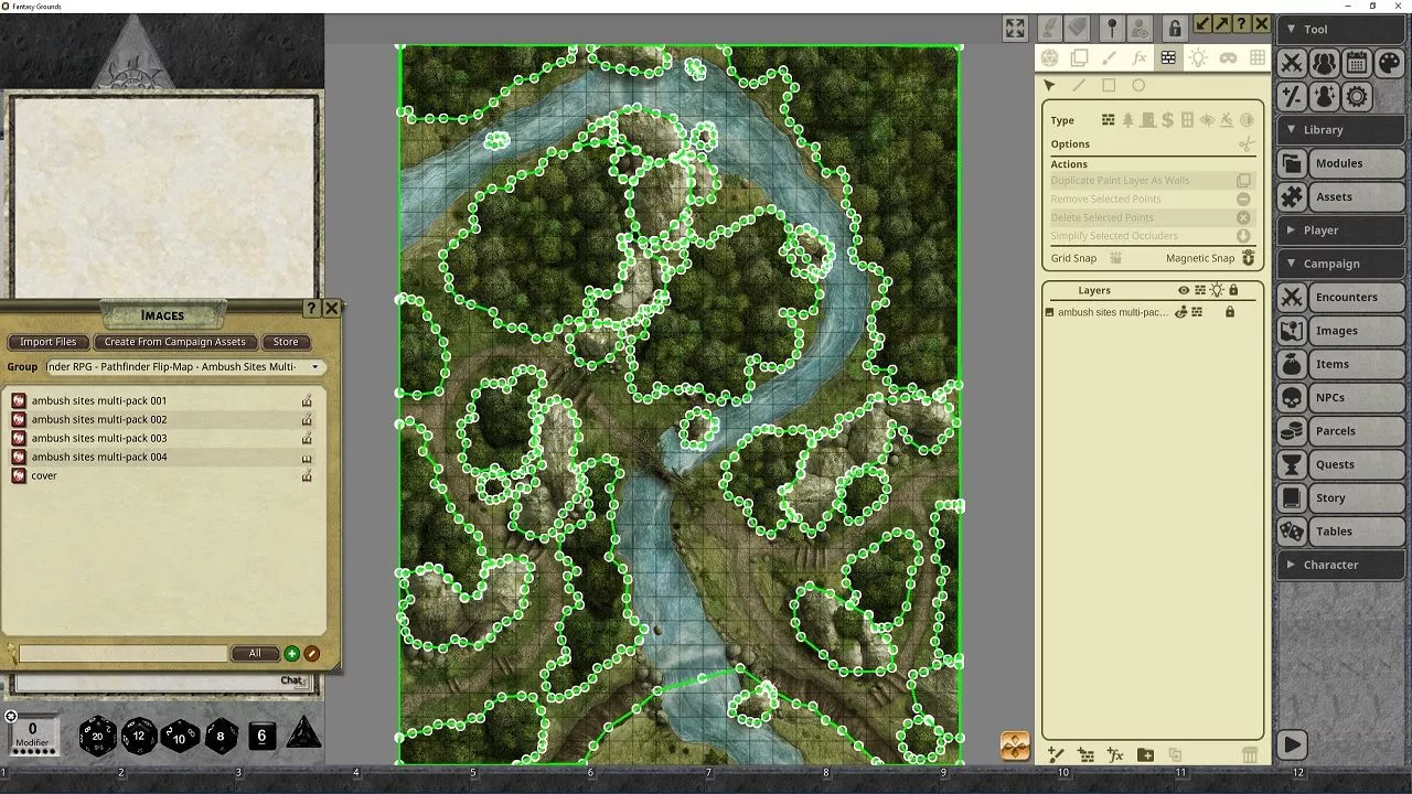 Pathfinder RPG - Pathfinder Flip-Mat: Ambush Sites Multi-Pack for ...