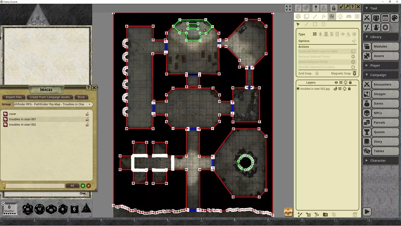 Pathfinder RPG - Pathfinder Flip-Mat: Troubles in Otari for Fantasy Grounds