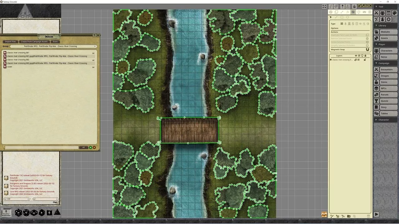Pathfinder RPG - Pathfinder Flip-Mat - Classic River Crossing for ...