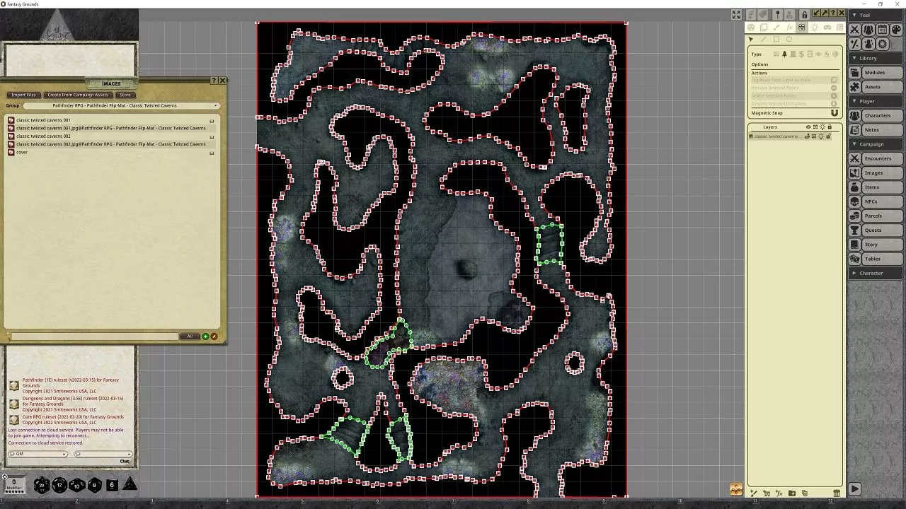 Pathfinder RPG - Pathfinder Flip-Mat - Classic Twisted Caverns for ...
