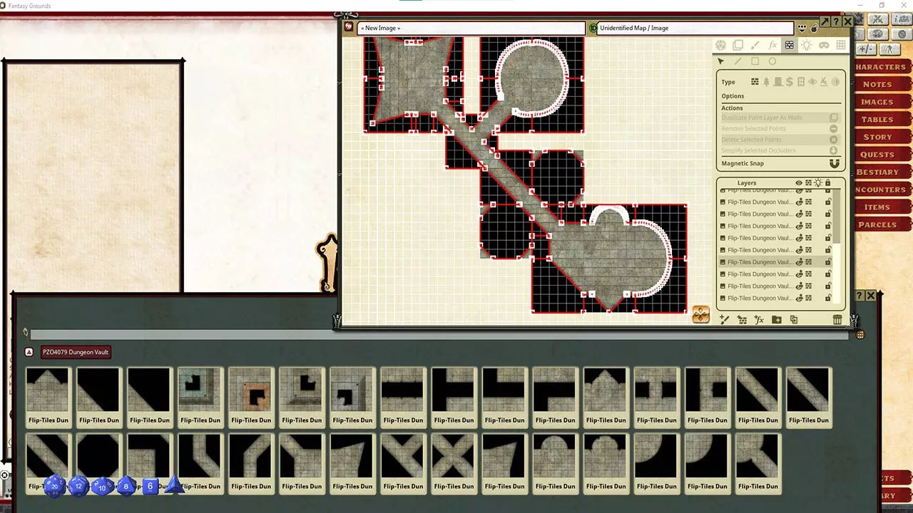 Pathfinder RPG - Dungeon Vaults Expansion for Fantasy Grounds