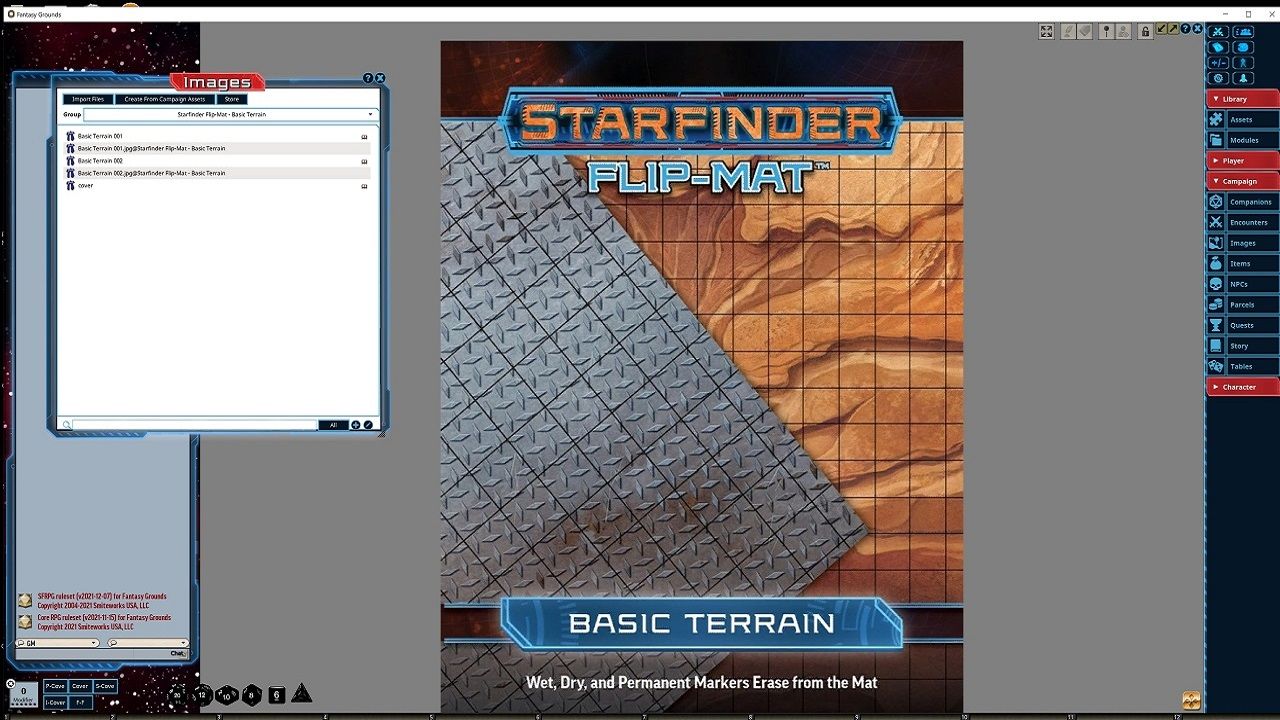 Starfinder RPG - Flip-Mat - Basic Terrain for Fantasy Grounds