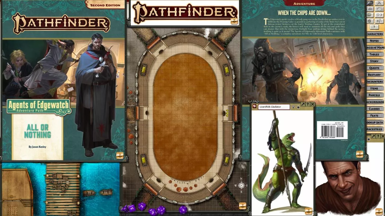 Pathfinder 2 RPG - Agents of Edgewatch AP 3: All or Nothing for Fantasy ...
