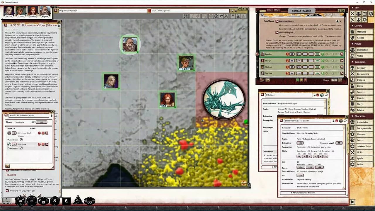 Pathfinder 2 RPG - Blood Lords AP 5: A Taste of Ashes for Fantasy Grounds
