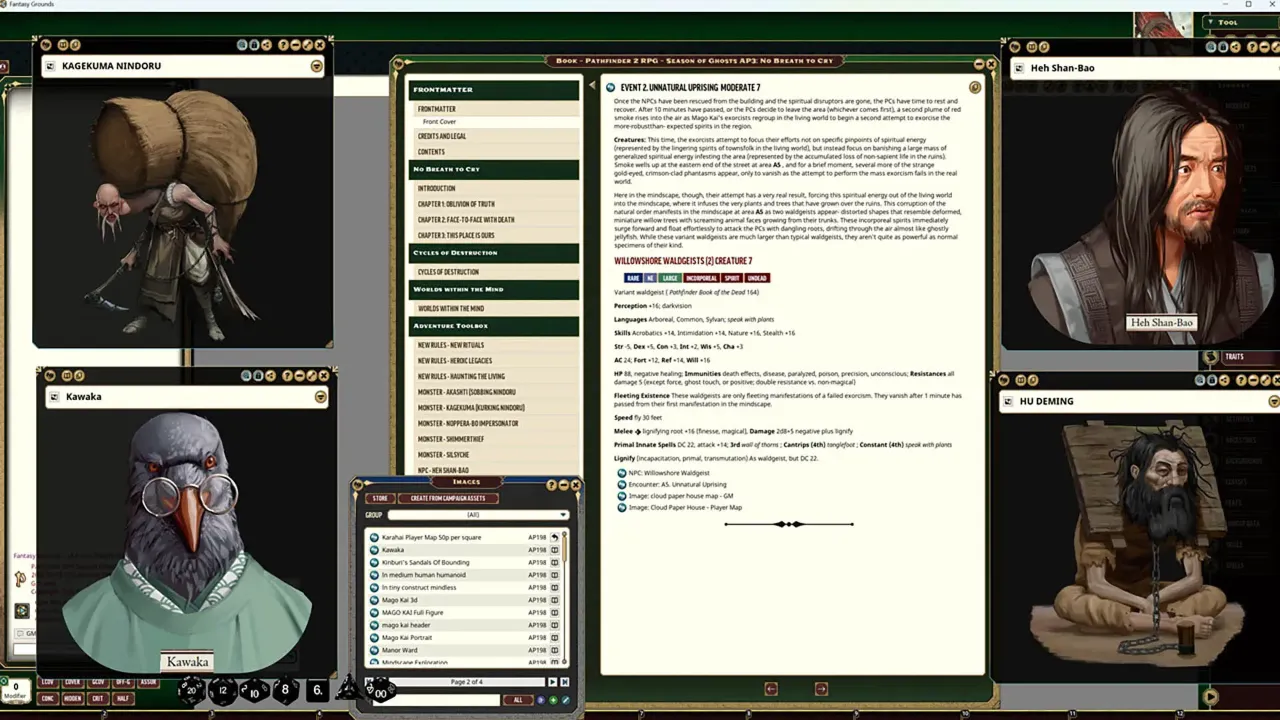Pathfinder 2 RPG - Season of Ghosts AP 3: No Breath to Cry for Fantasy ...