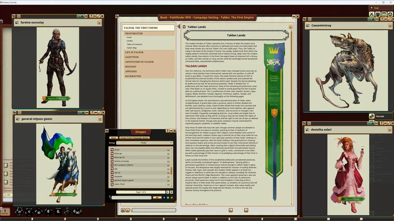 Pathfinder RPG - Campaign Setting: Taldor, The First Empire for Fantasy ...