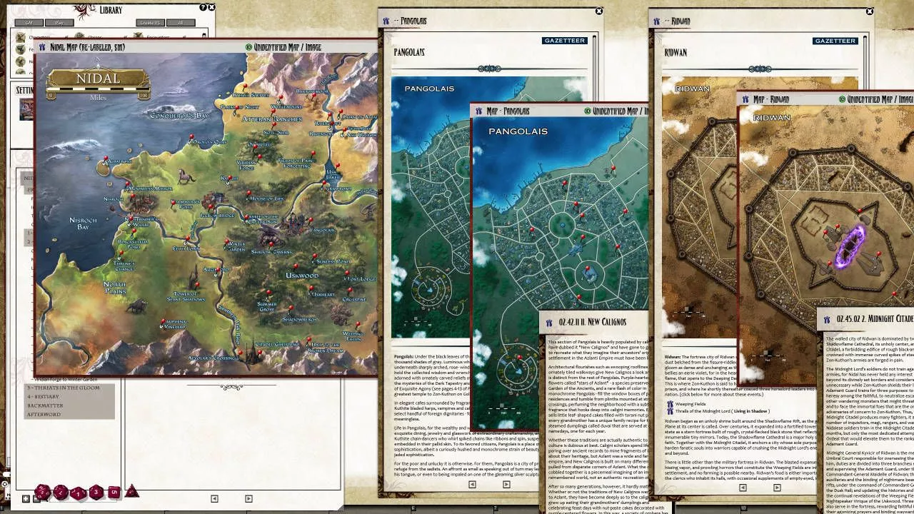 Pathfinder RPG - Campaign Setting: Nidal, Land of Shadows for Fantasy ...