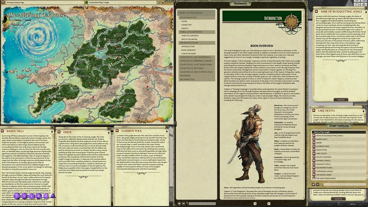 Pathfinder RPG - Chronicles: Heart of the Jungle for Fantasy Grounds